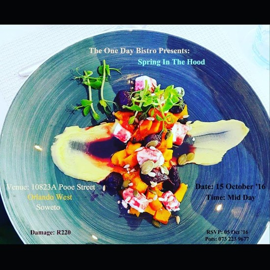 Spring in the Hood Pop-up Lunch | Johannesburg