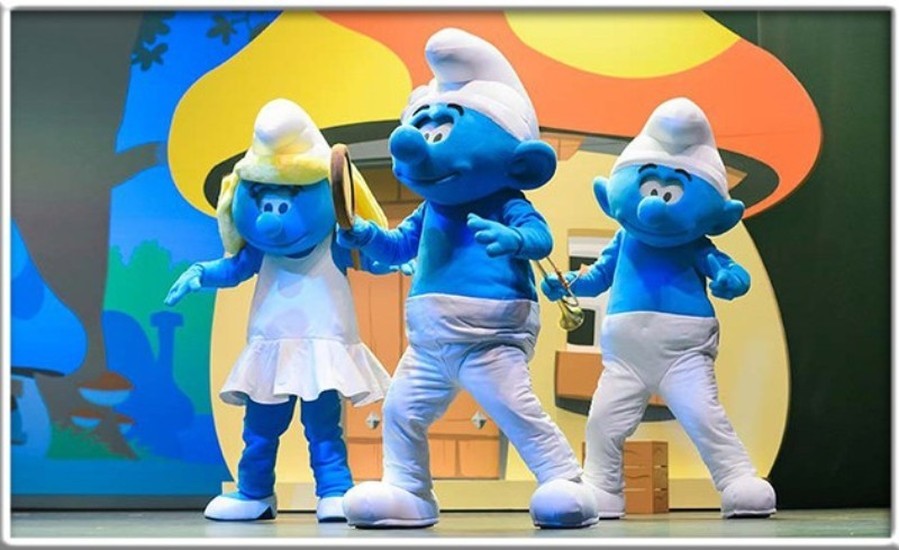 The Smurfs live on stage | Krakow