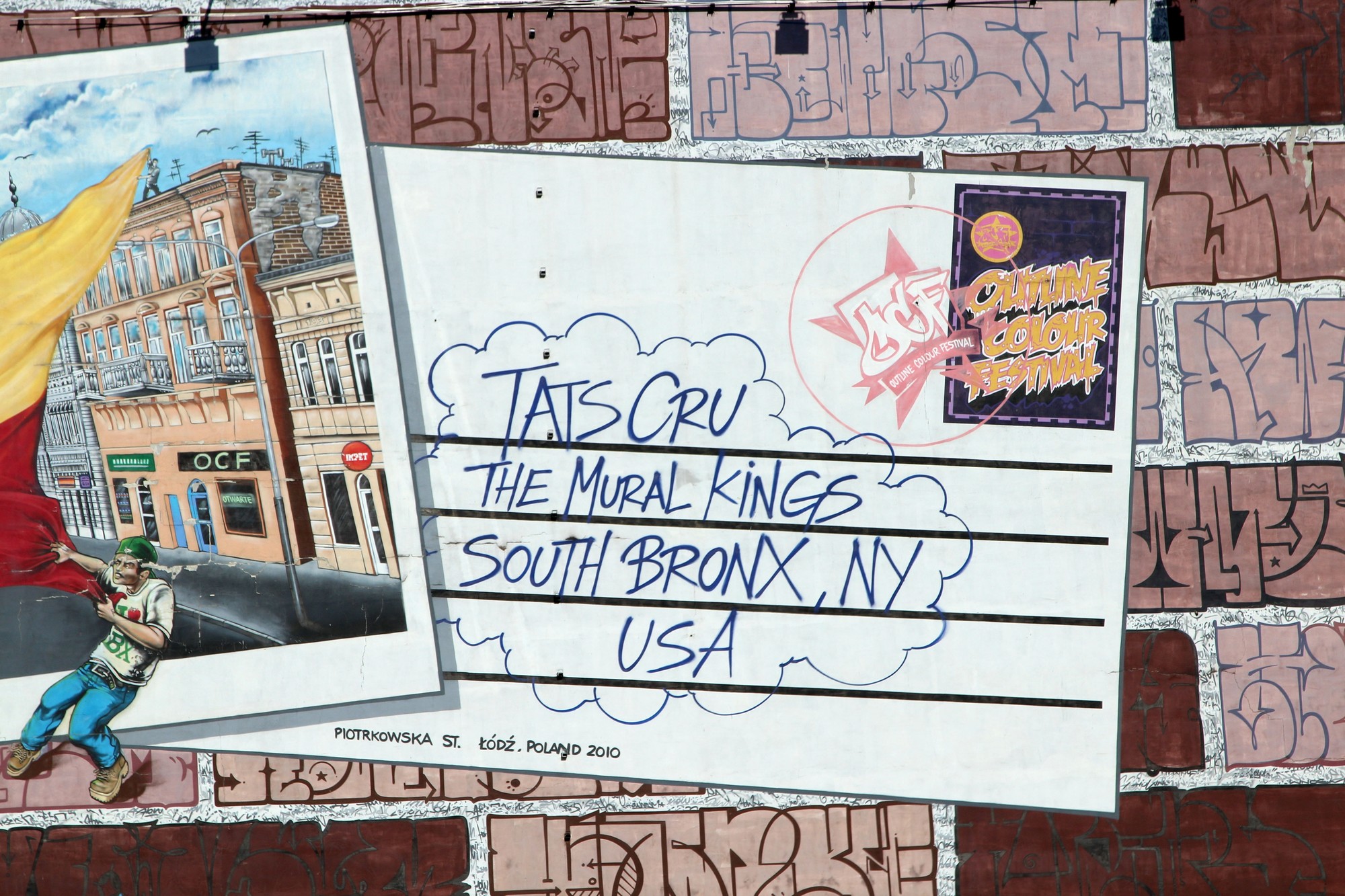 Tats Crew Mural | Street Art | Lodz