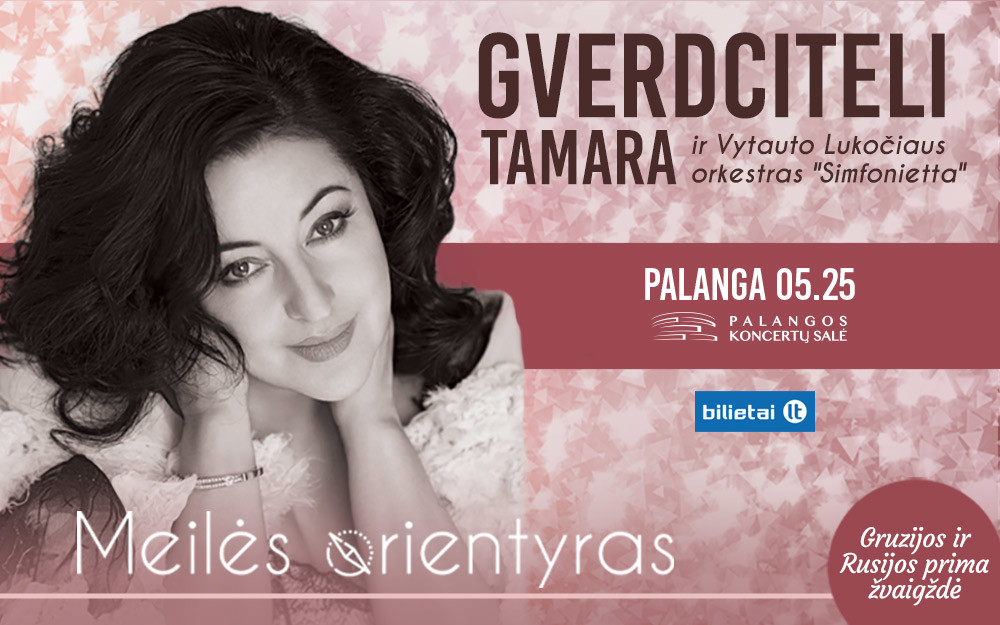 Tamara Gverdciteli and Vytautas Lukočius Orchestra | Palanga
