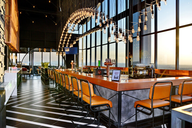 The Highline Restaurant at Courtyard Hotel Waterfall City | Restaurants ...