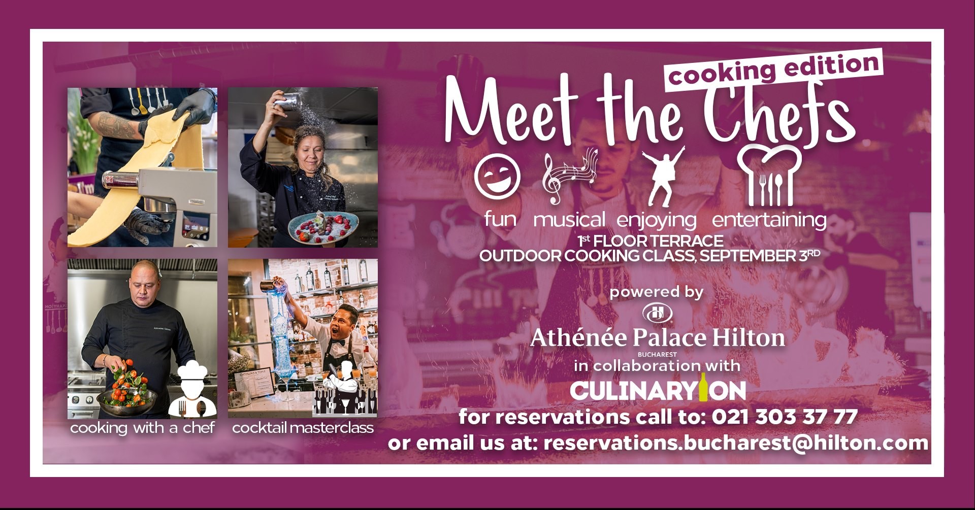 Meet the chefs - Cooking edition | Bucharest