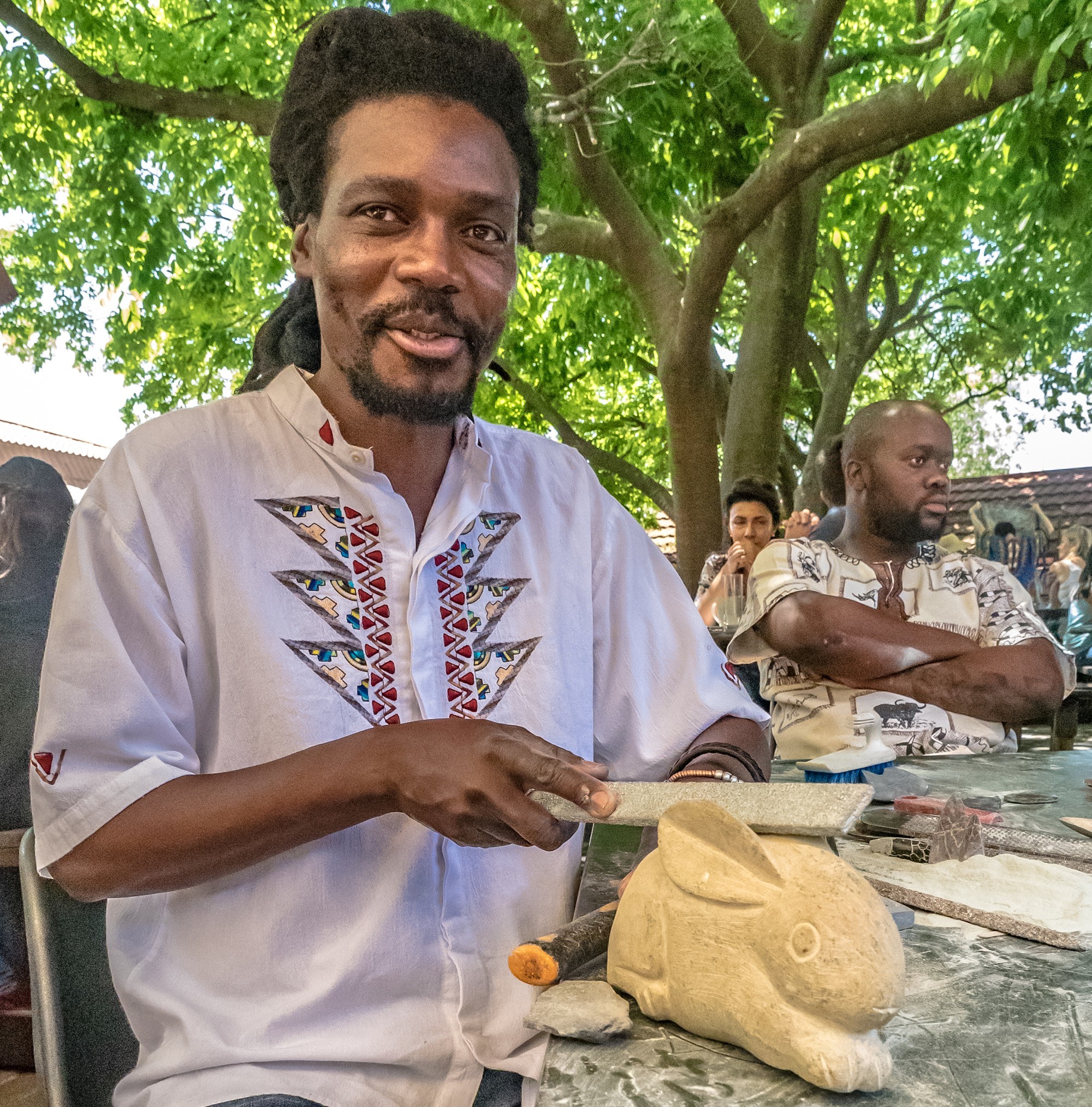 Shopping for gifts at Bryanston Market