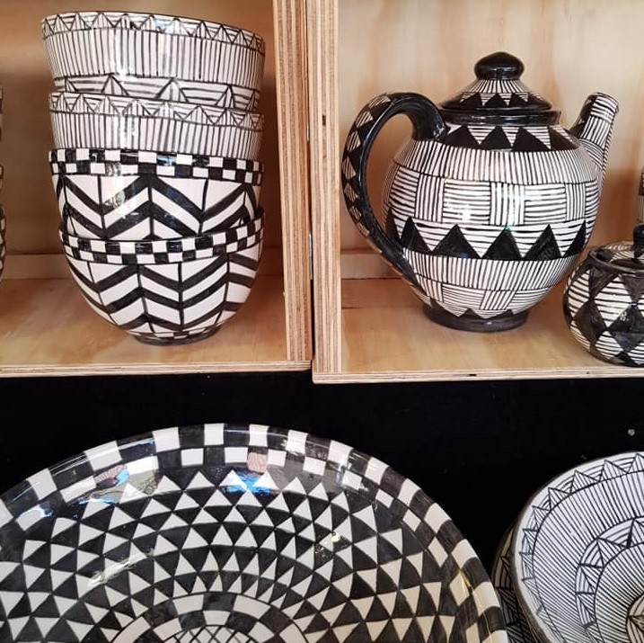 Shopping for gifts at Bryanston Market