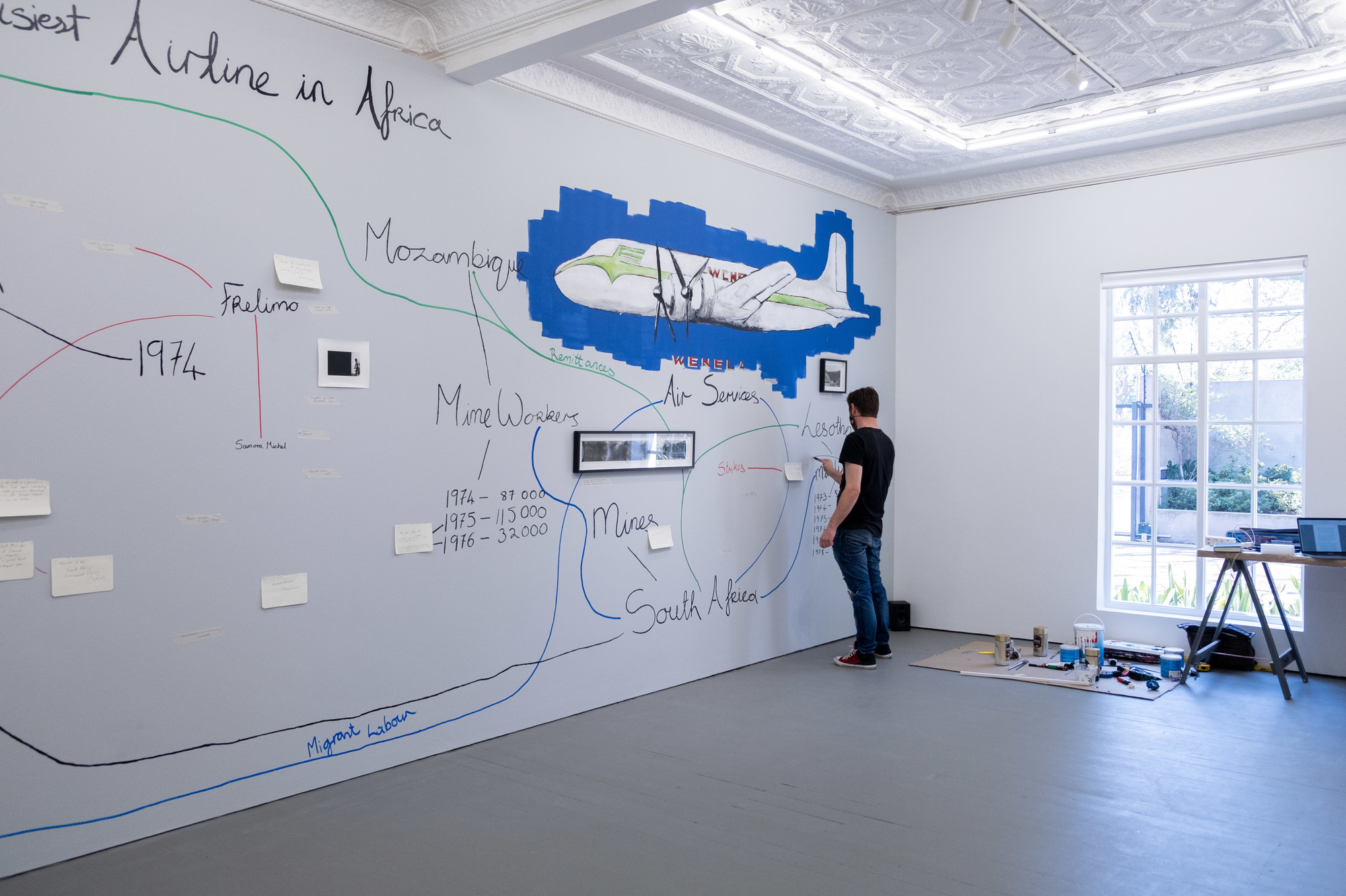 The Busiest Airline in Africa — Simon Gush at Stevenson Gallery ...
