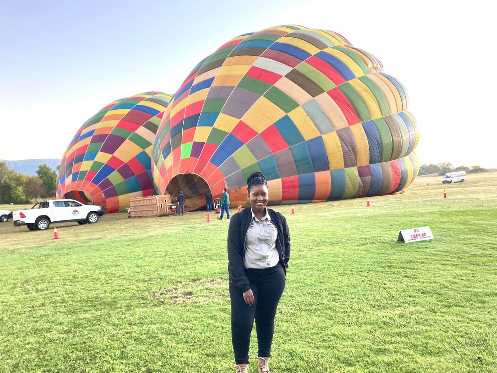 A hot air balloon safari with Bill Harrop's Original Balloon Safaris