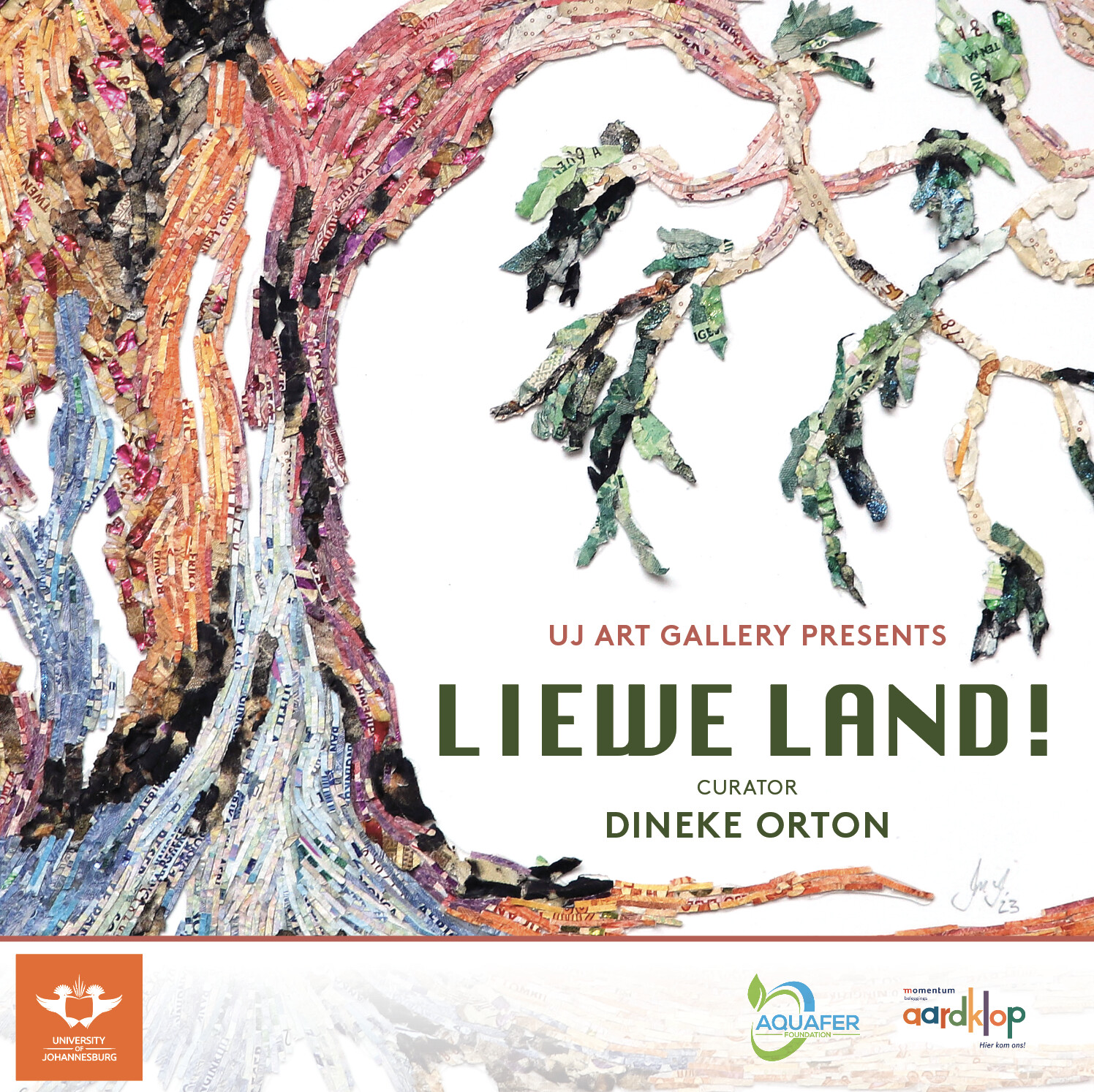 Liewe Land! III at UJ Art Gallery