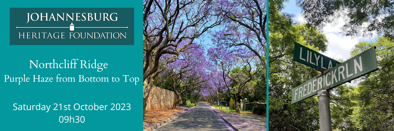 Northcliff Ridge Heritage Tour and Panoramic Views of Jacarandas in Joburg