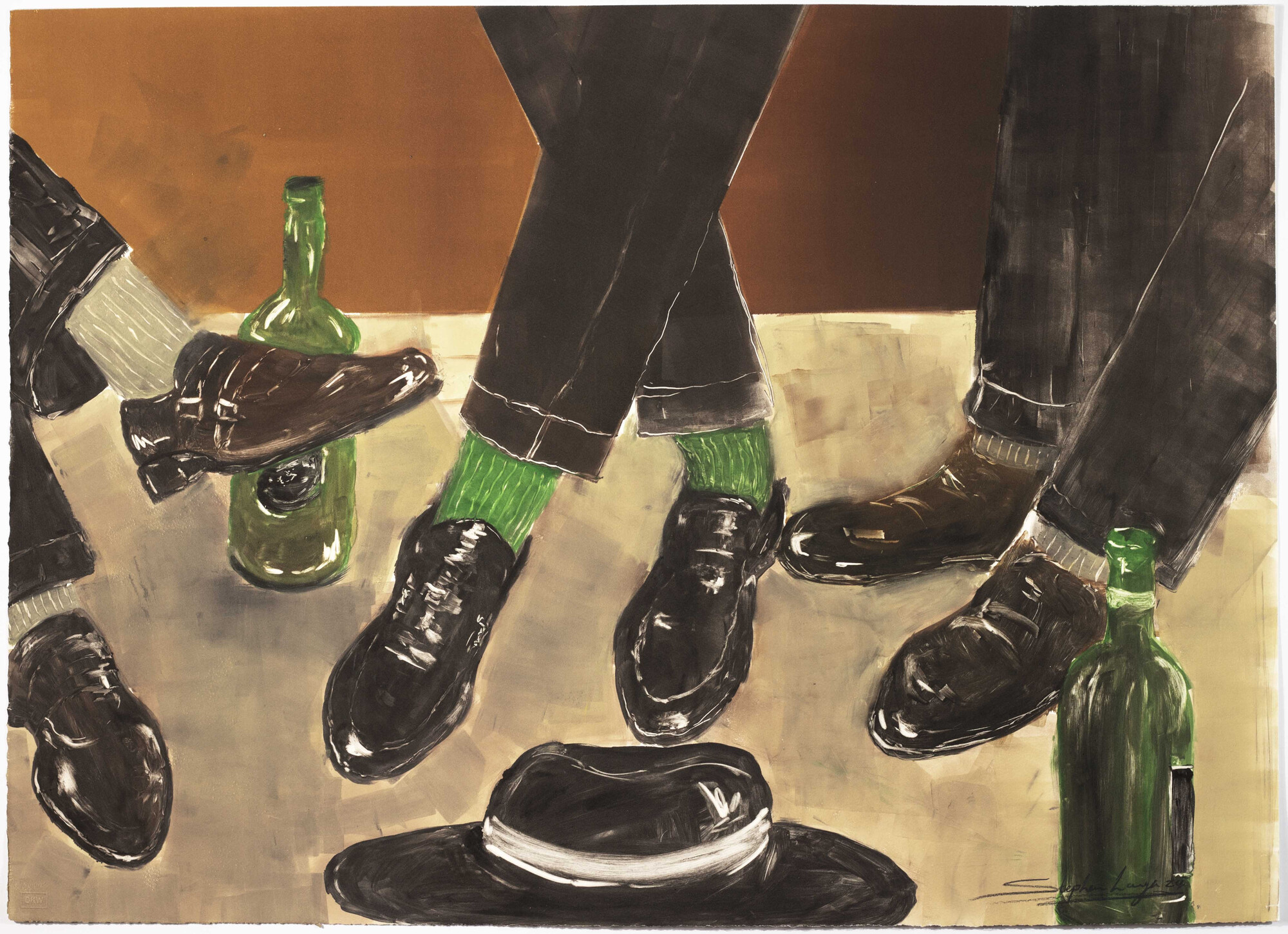 Stephen Langa: 'Inceptions of Black Serenity' at David Krut's The Blue ...