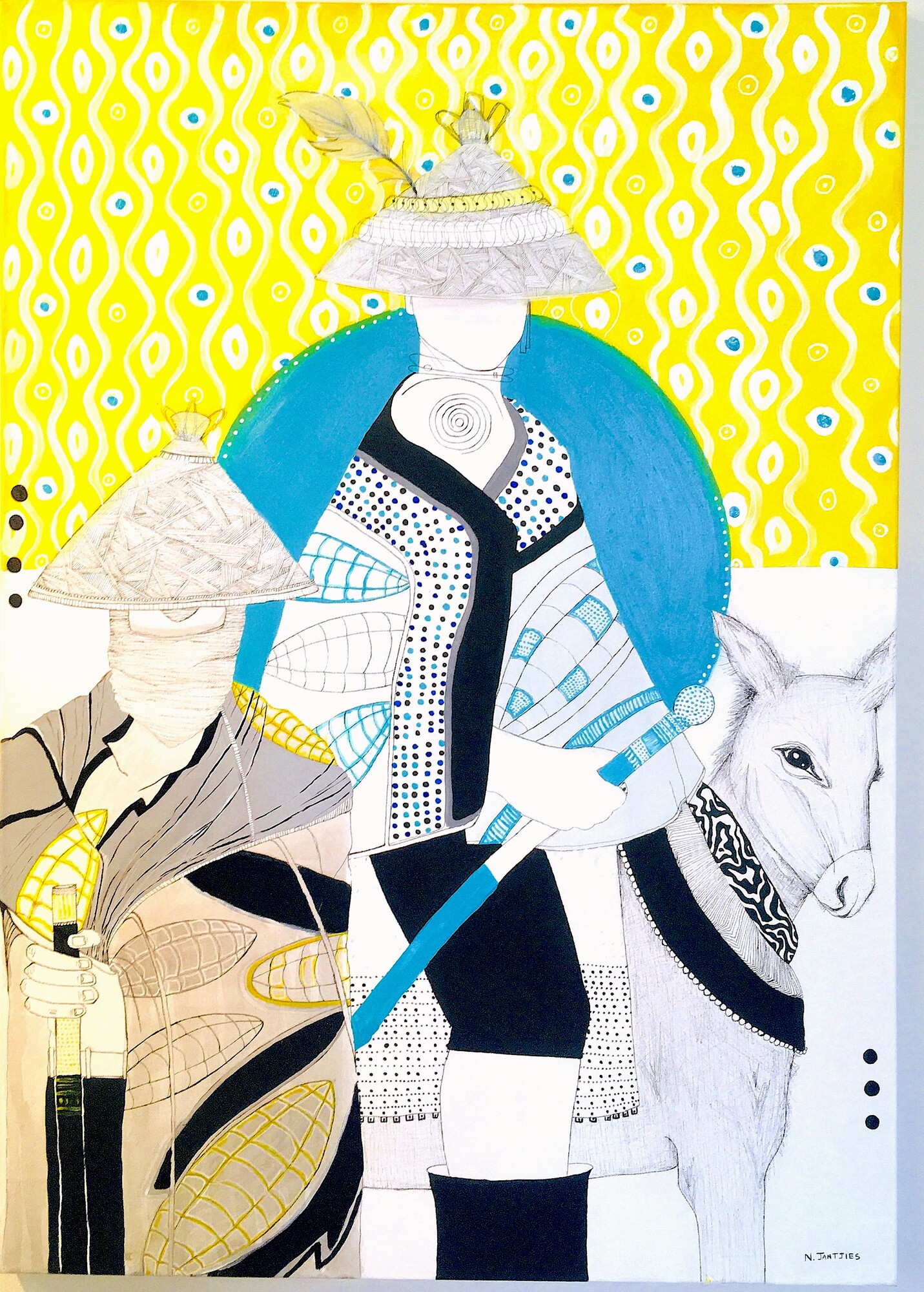 Group exhibition: 'The Africa Salon' by Madlozi Contemporary Art at ...