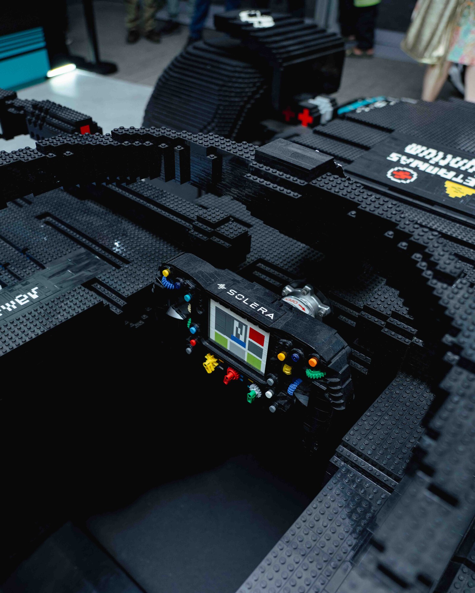 Life-size LEGO® Mercedes-AMG F1 pops up at Nelson Mandela Square