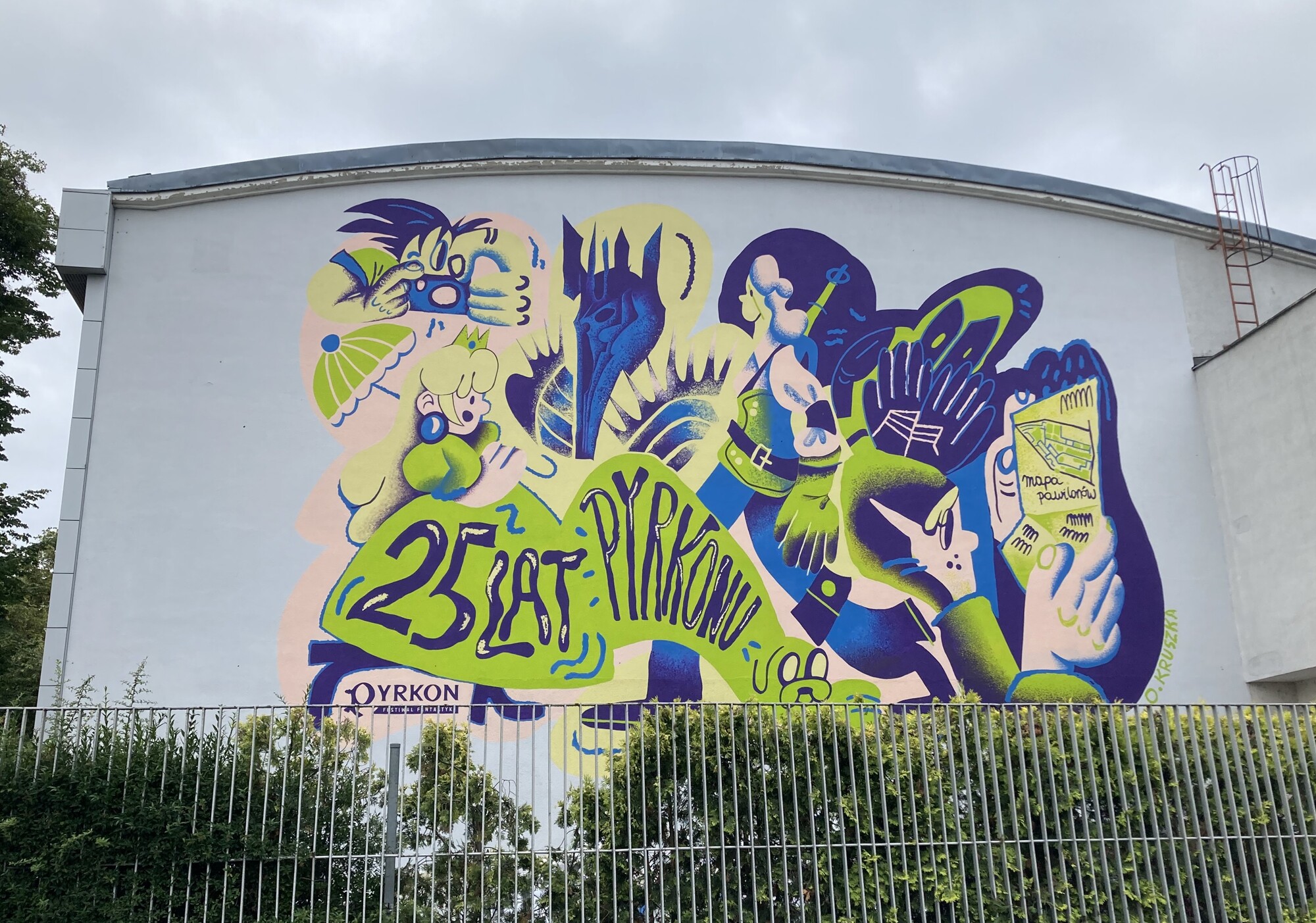 Pyrkon Mural | Poznań Sightseeing | Poznan