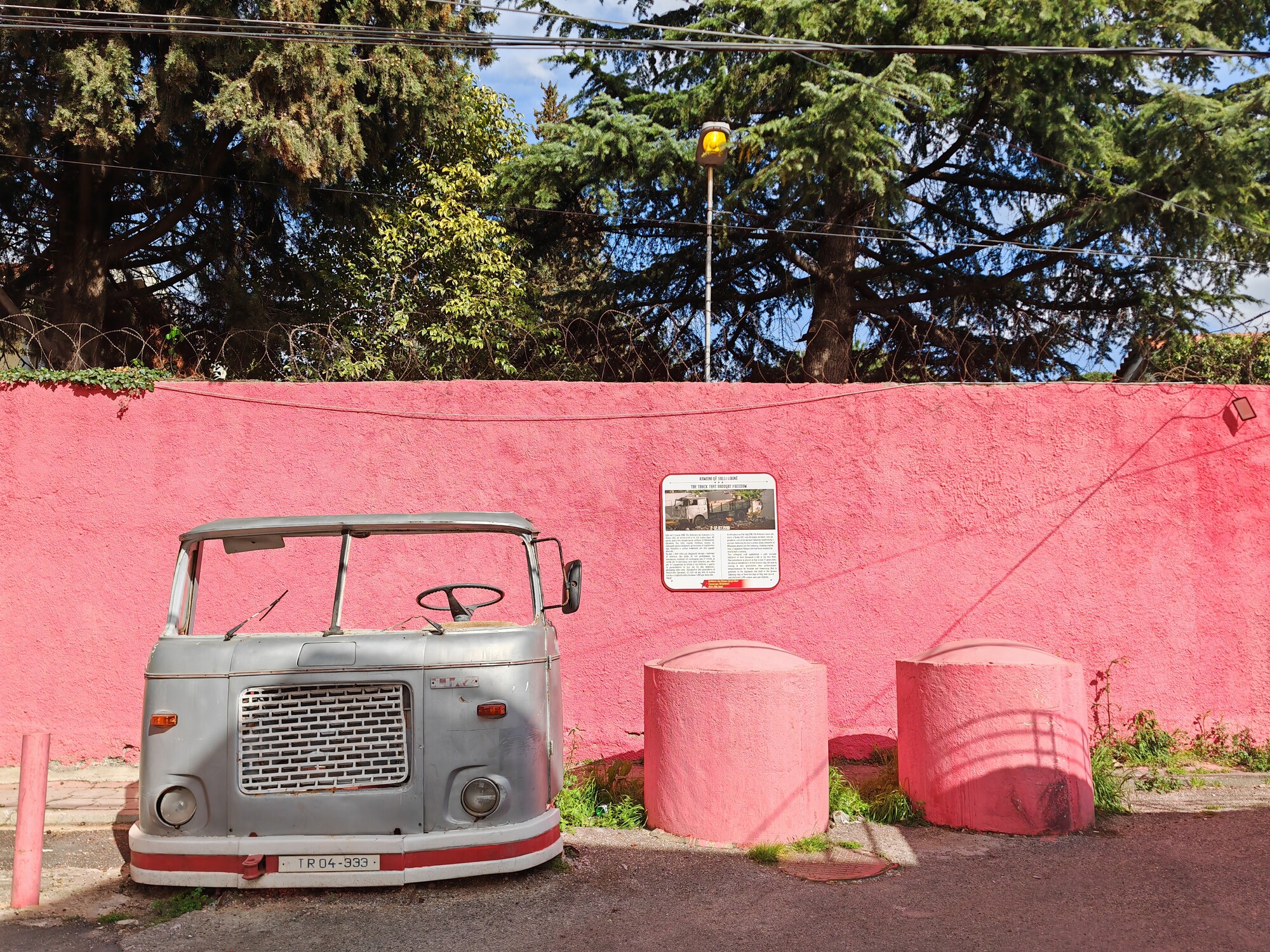 Ylli Bodinaku’s truck