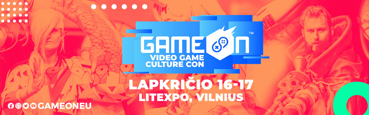 Gameon - Video Game Culture Con | Vilnius